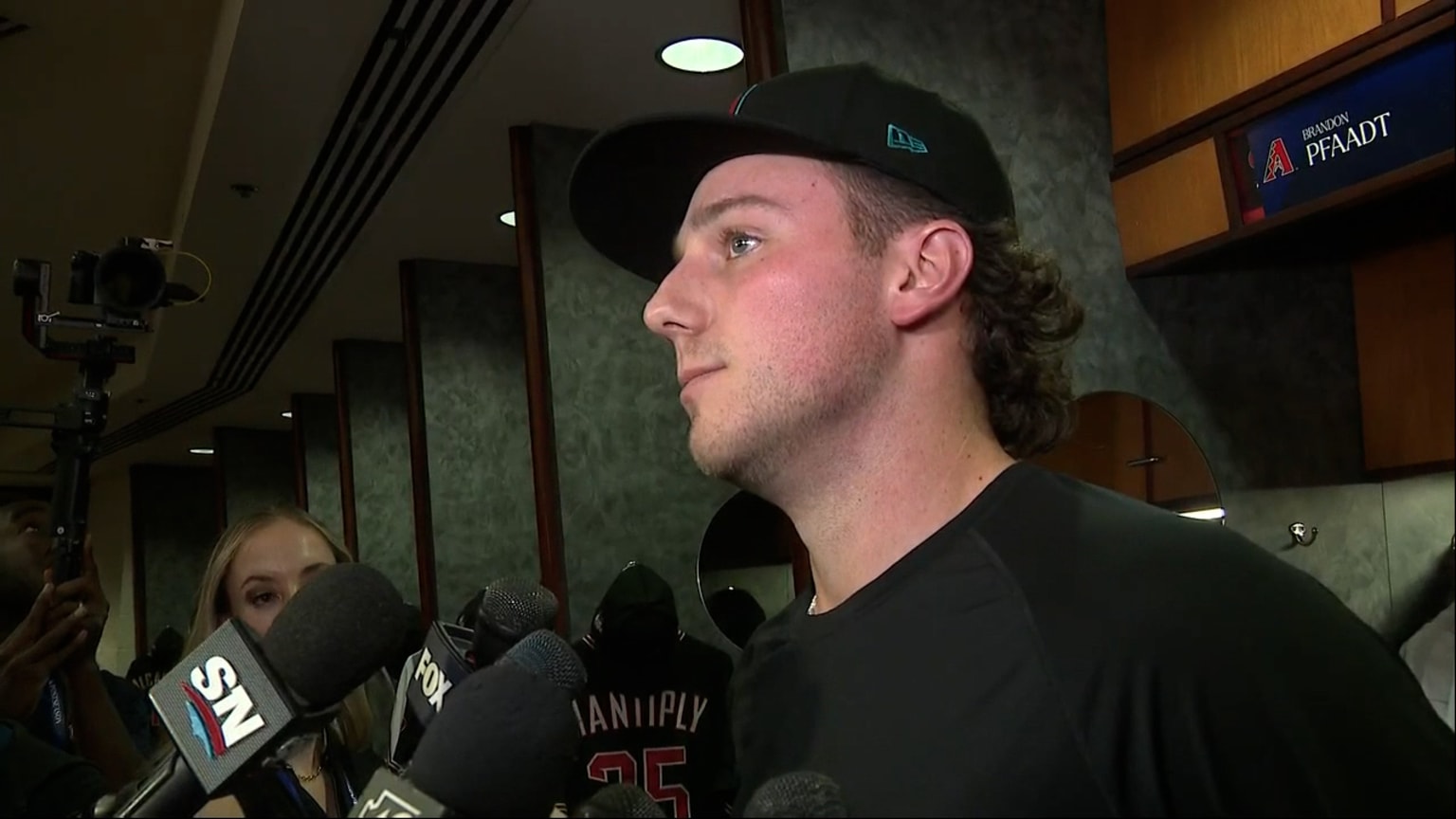 Brandon Pfaadt discusses his outing in Game 3 | 10/30/2023 | Arizona Diamondbacks