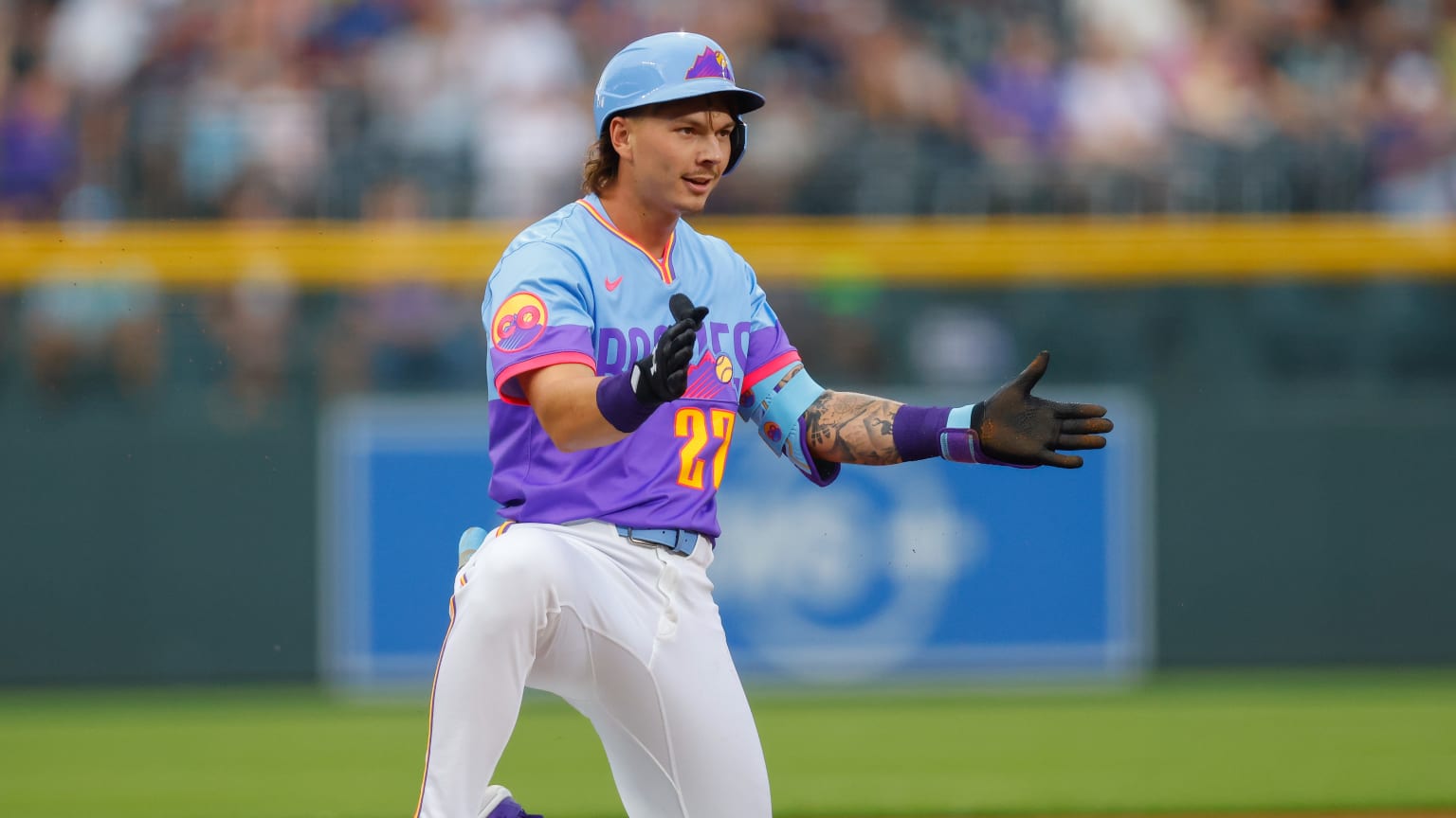 Jordan Beck's RBI triple | 07/18/2025 | MLB.com