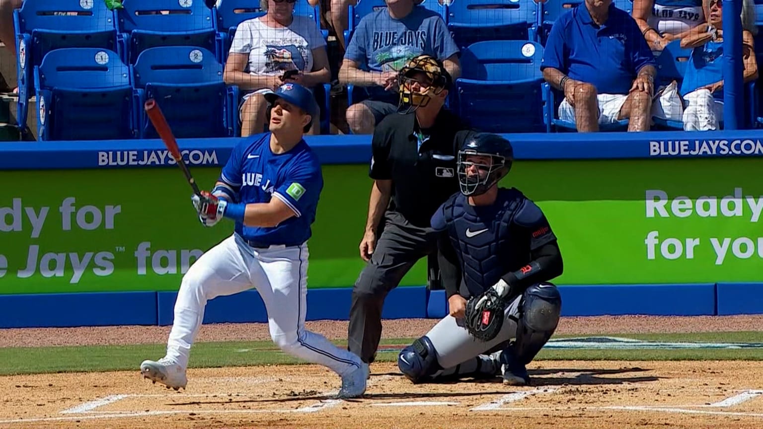 Daulton Varsho's first home run of Spring Training | 02/28/2025 ...
