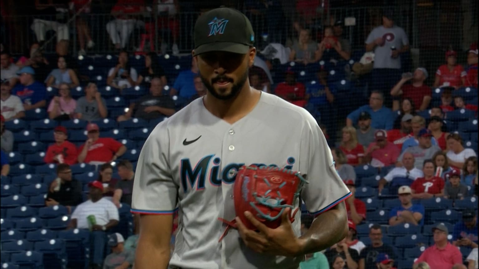 Sandy Alcantara strikes out seven over six innings | 09/08/2022 | Miami ...