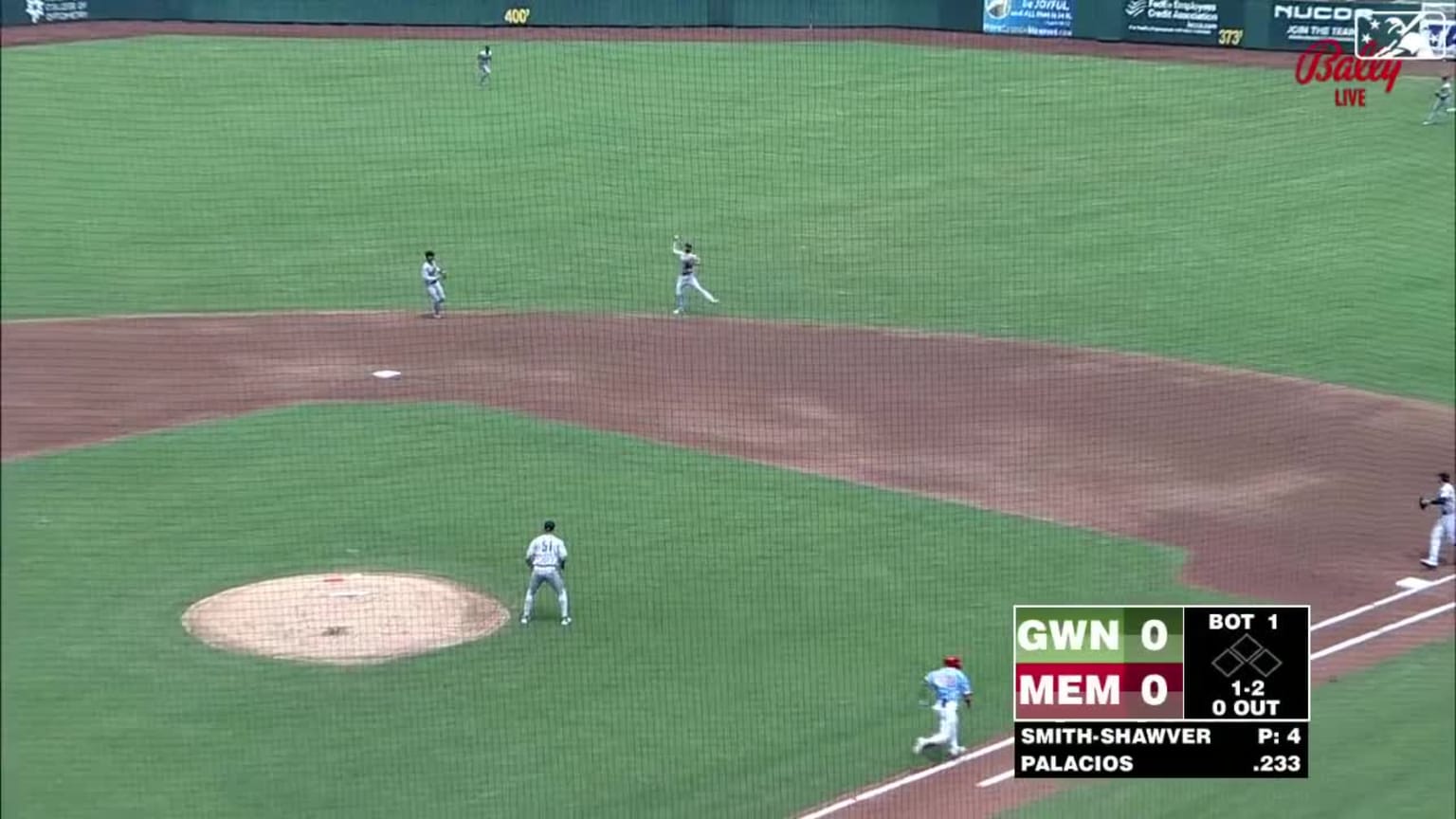 Braden Shewmake makes a great jump throw from second | 07/16/2023 | MLB.com