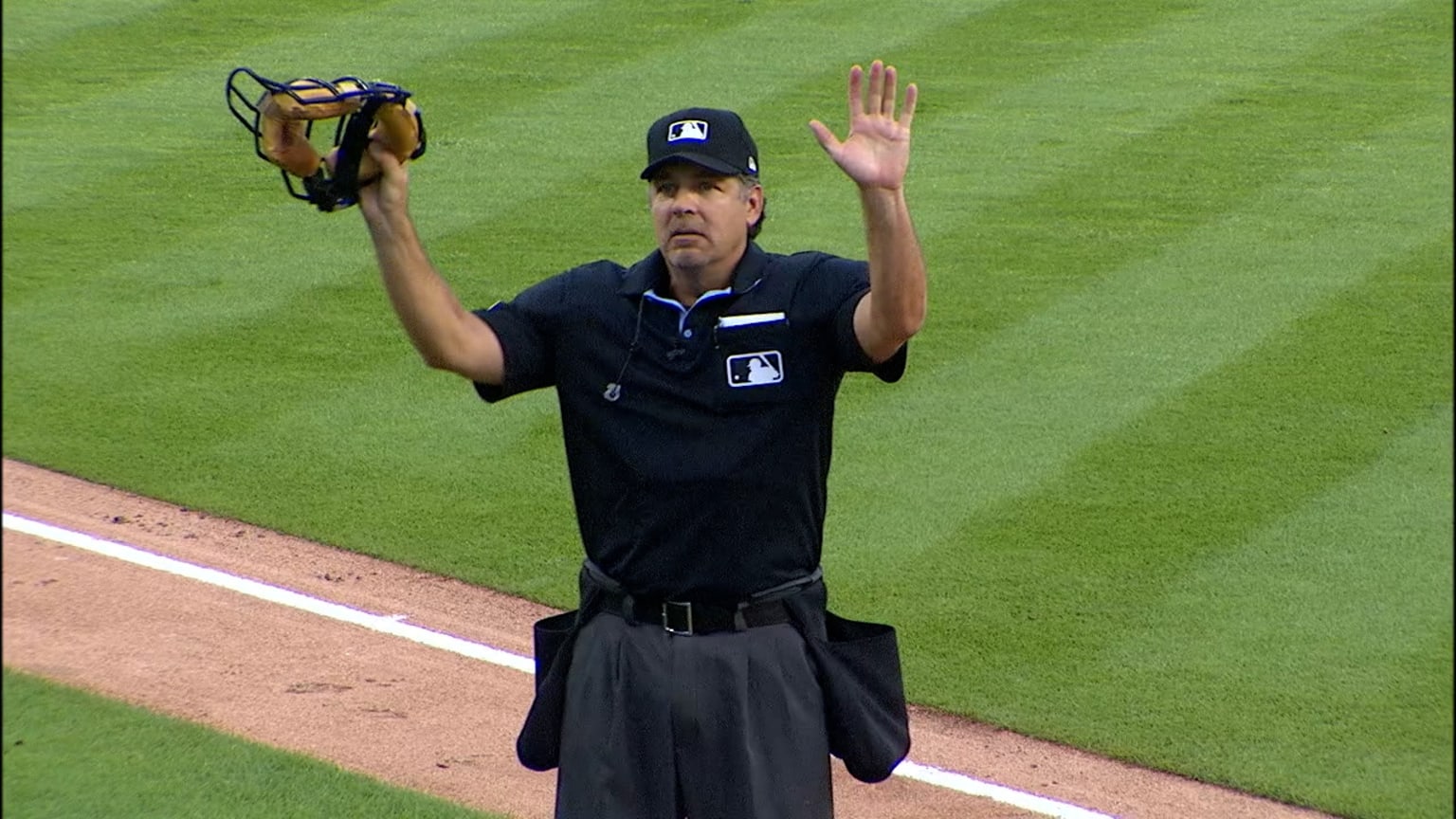 Sam Hentges gets a foul ball from Greene after review | 07/08/2024 ...