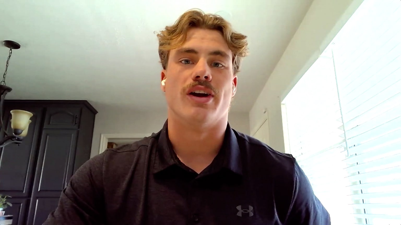 Drew Thorpe on winning MiLB pitching award | 10/03/2023 | New York Yankees