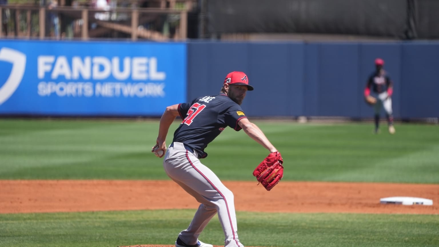 Chris Sale strikes out five in four scoreless innings | 03/21/2025 | Atlanta Braves