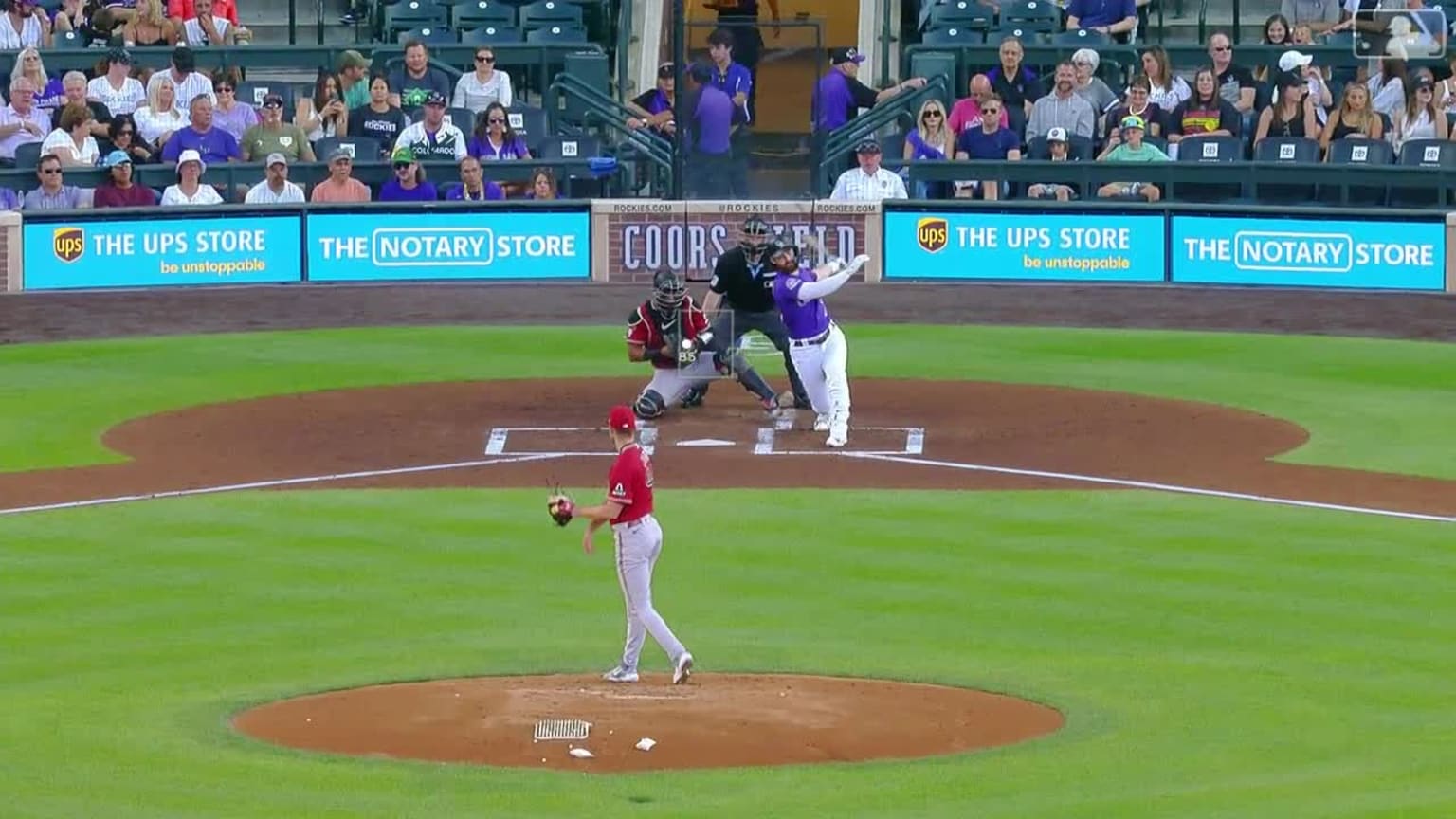 Bryce Jarvis gets his first big league strikeout | 08/15/2023 | Arizona ...