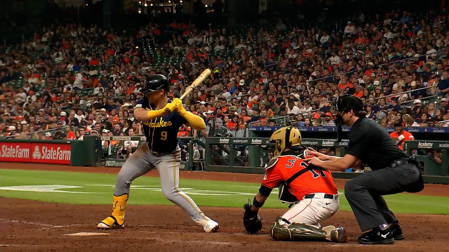 Jake Bauers is hit by pitch following a review | 05/17/2024 | San Francisco Giants