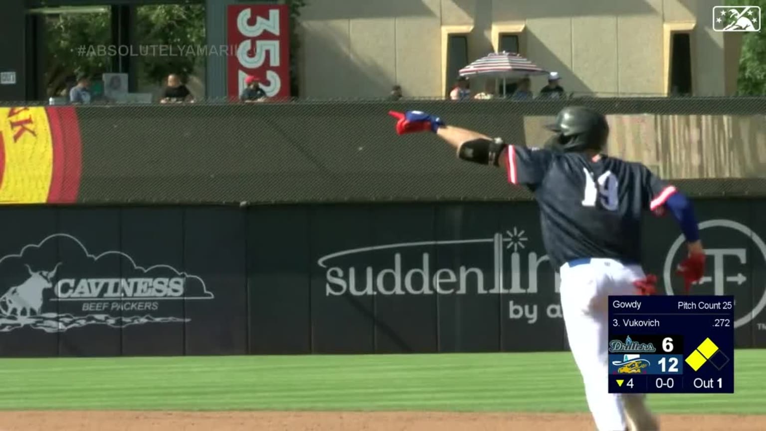 A.J. Vukovich crushes his third home run of the game | 07/03/2023 | MLB.com
