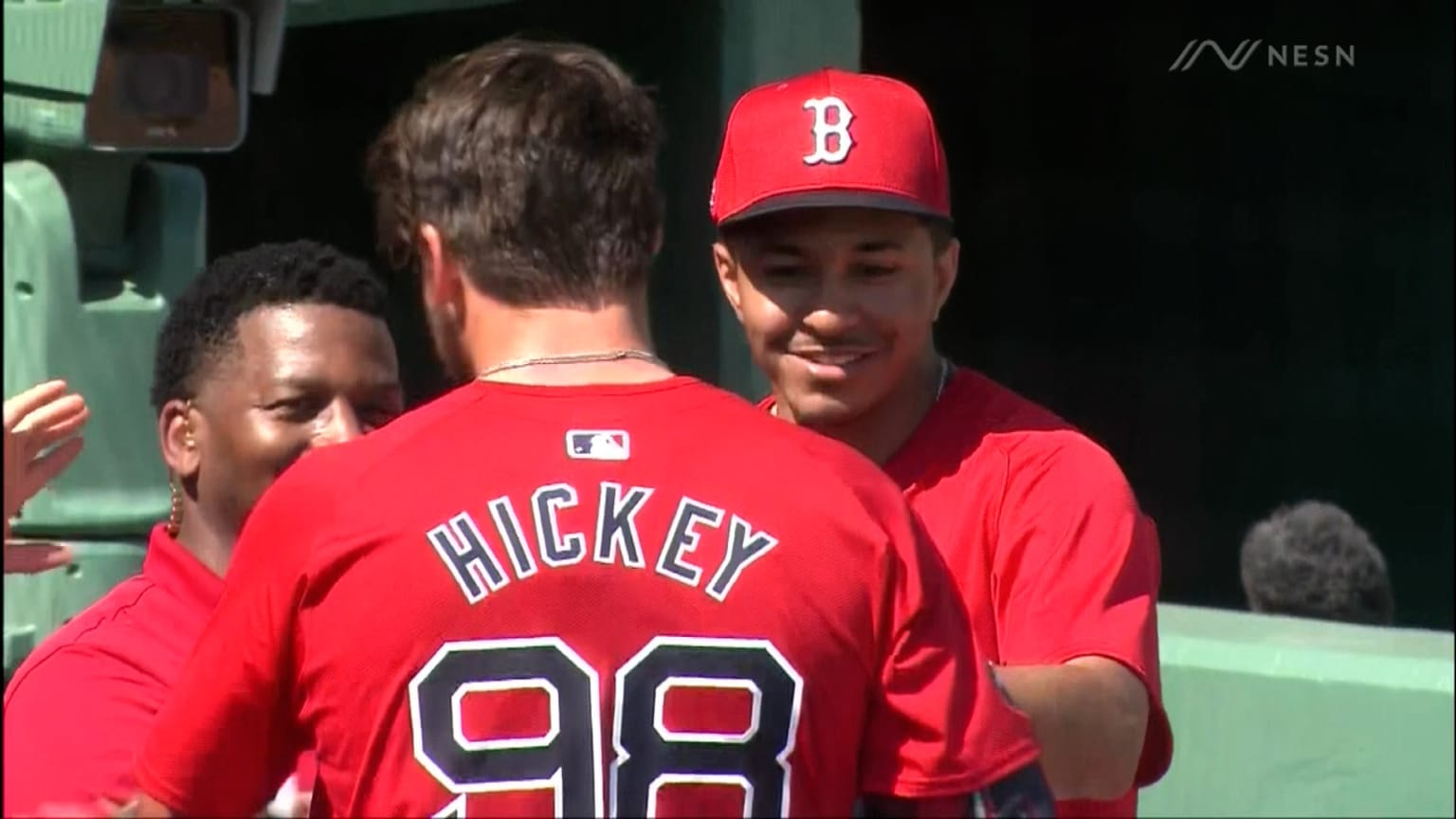Nathan Hickey launches an RBI double to center field | 02/23/2024 | MLB.com