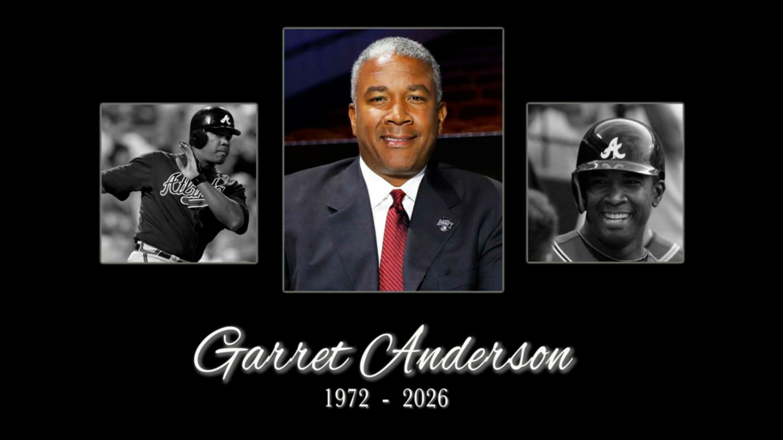 Braves' broadcast remembers Garret Anderson | 04/17/2026 | MLB.com