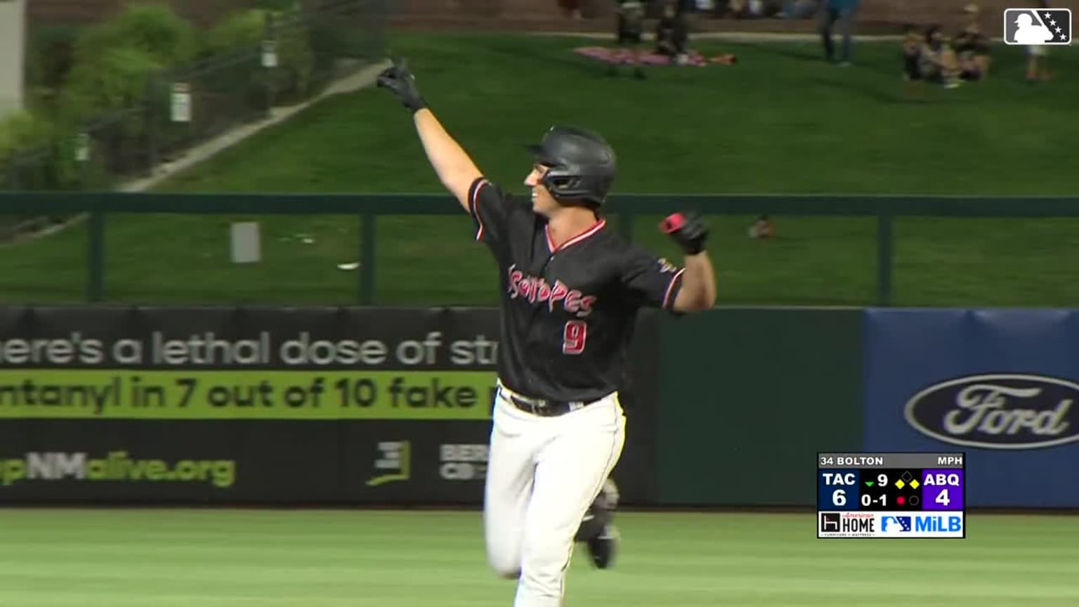 Drew Romo's walk-off three-run home run | 13/07/2024 | Los Rockies de ...