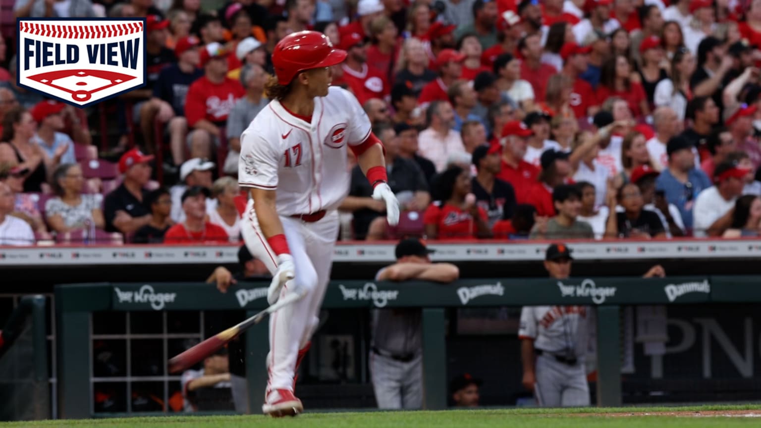 Field View: Stuart Fairchild's solo home run | 08/03/2024 | Cincinnati Reds