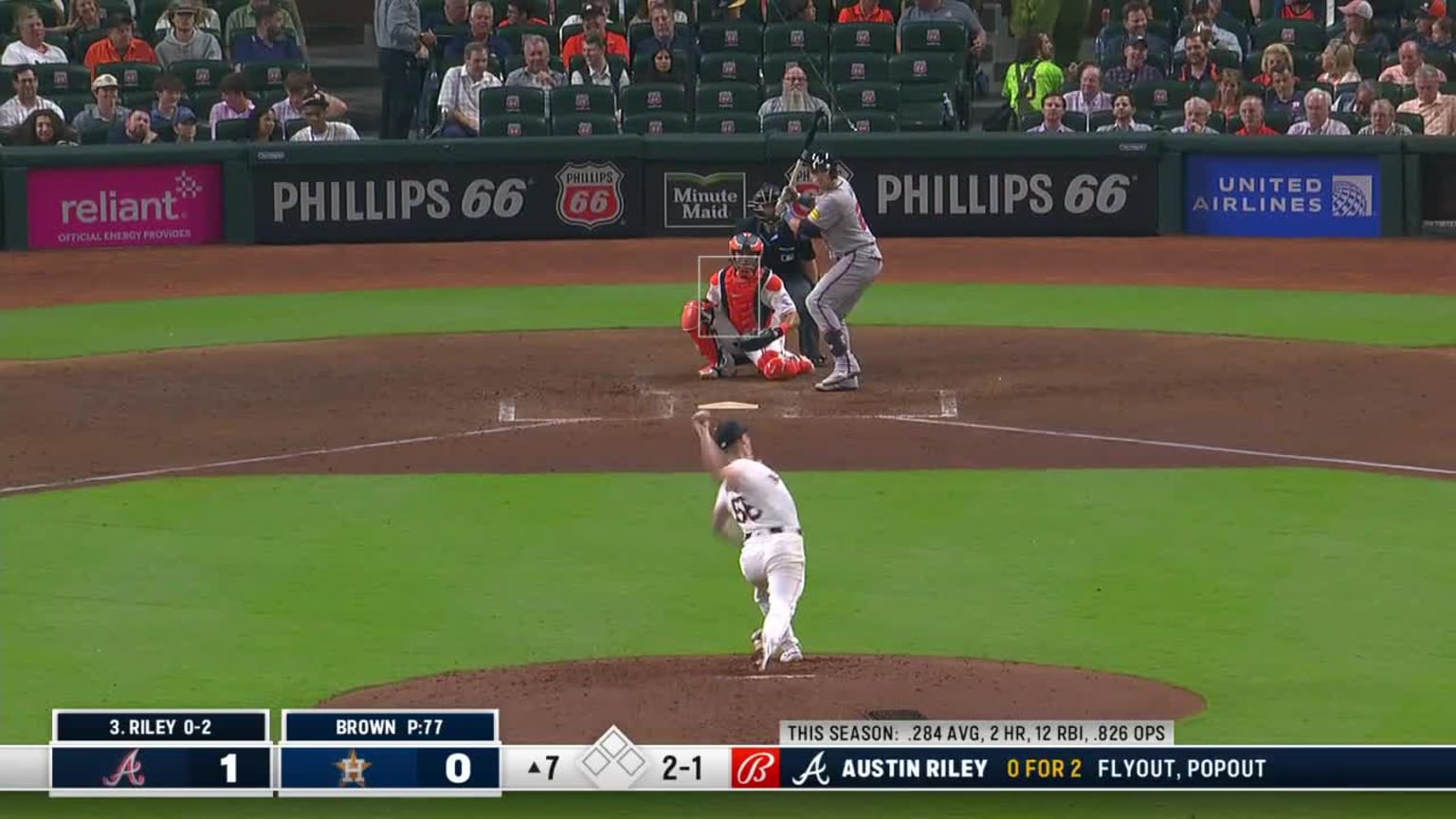 Austin Riley's 7th inning double | 04/16/2024 | Atlanta Braves