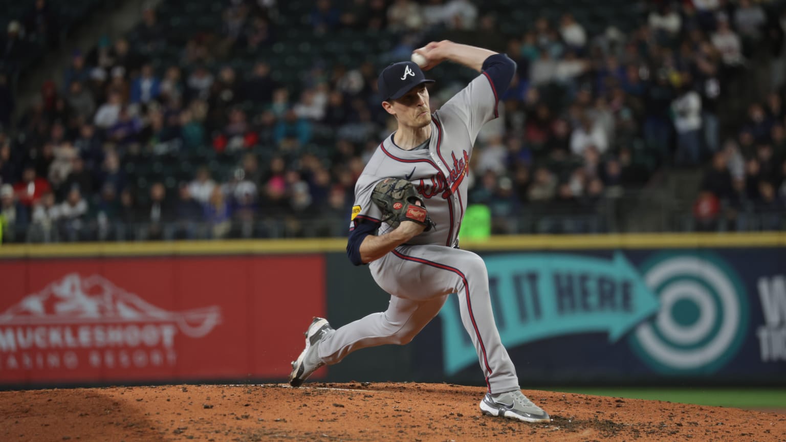Max Fried K's Mitch Haniger | 04/29/2024 | Atlanta Braves