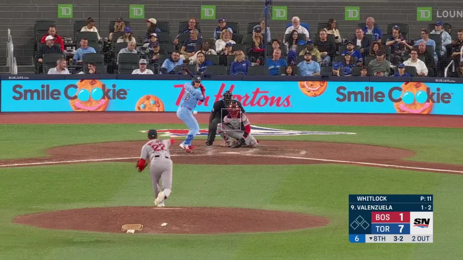 Brandon Valenzuela's solo homer (2) | 04/29/2026 | Toronto Blue Jays