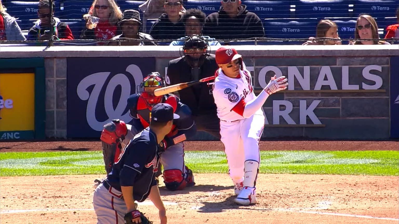 Jared Shuster strikes out Joey Meneses in MLB debut | 04/02/2023 ...