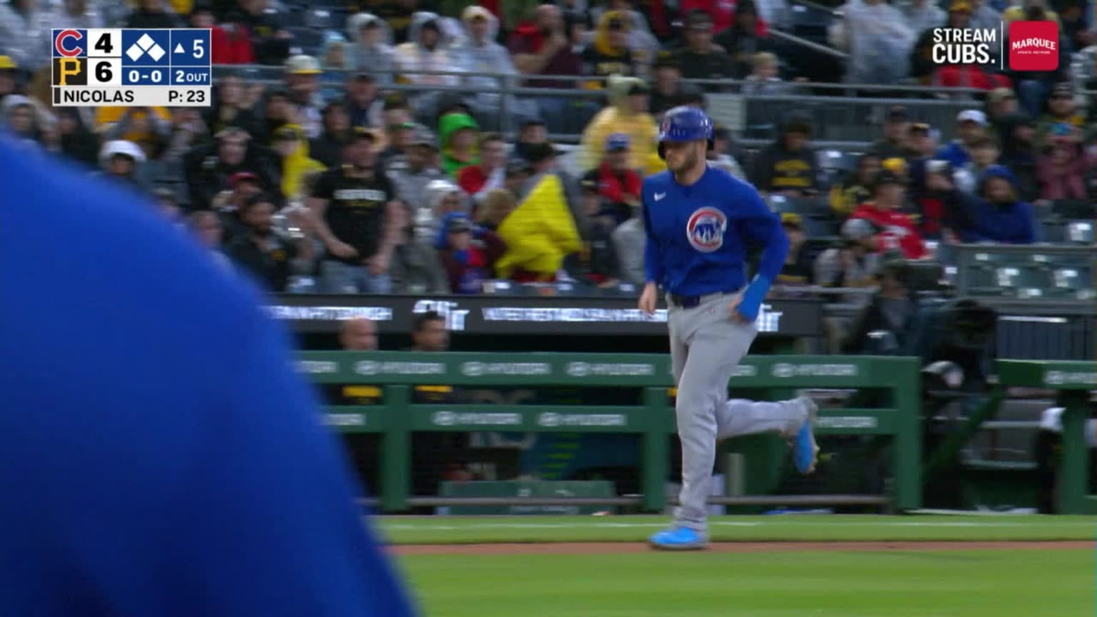 Miles Mastrobuoni's RBI walk | 05/11/2024 | Chicago Cubs
