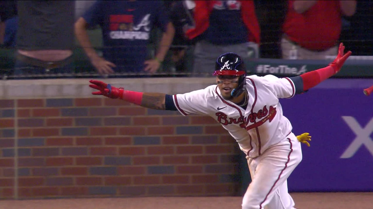 Orlando Arcia walks it off for Braves in home opener | 04/06/2023 ...