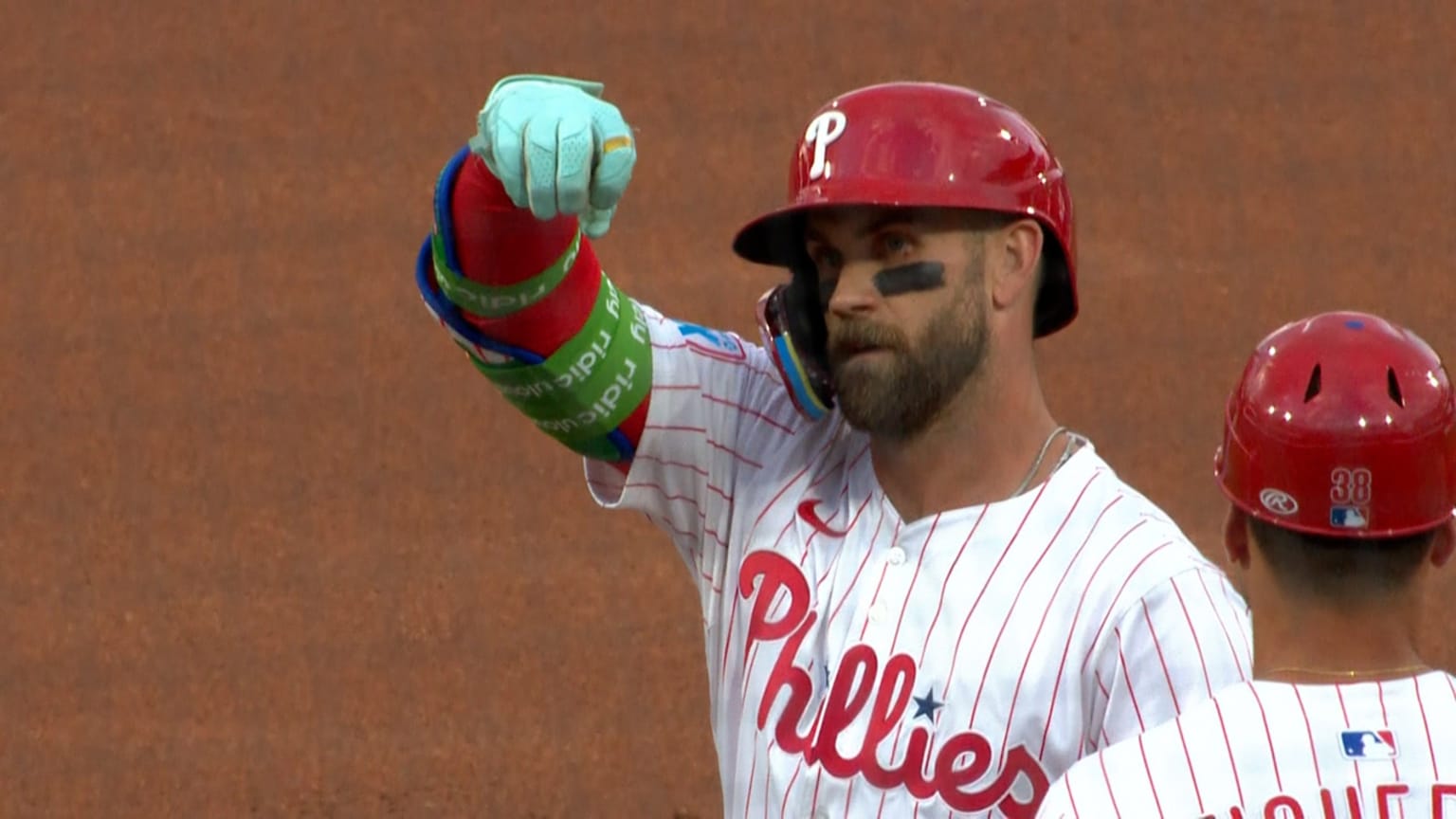 Bryce Harper's single in the 1st | 07/22/2025 | Philadelphia Phillies