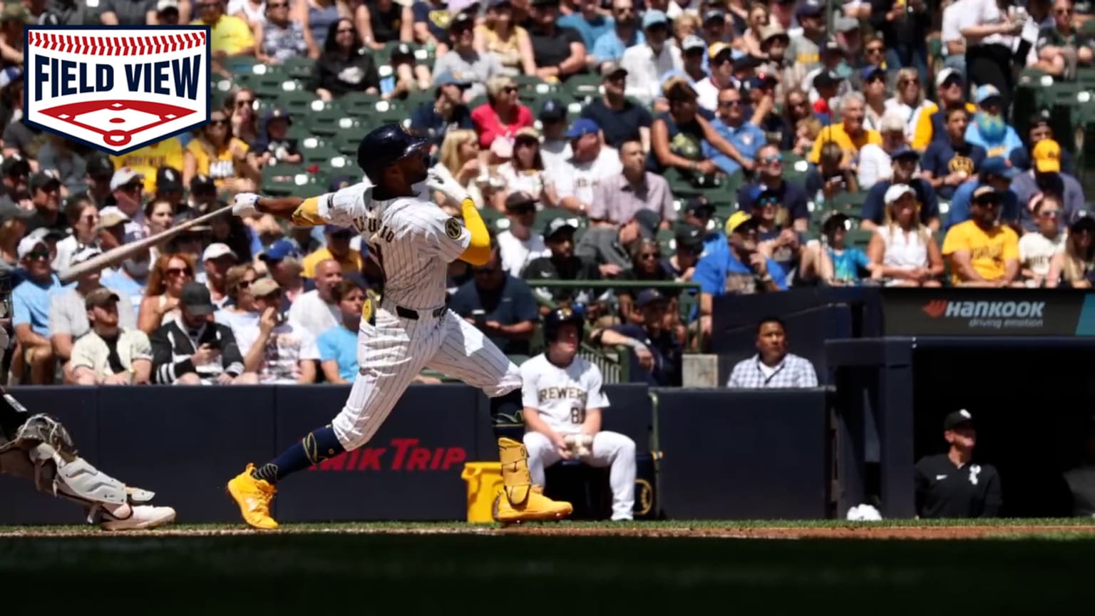 Field view: Jackson Chourio's three-run home run | 06/02/2024 ...