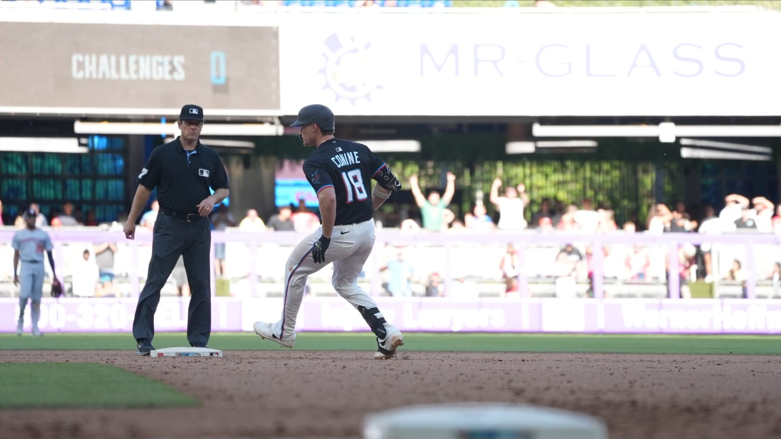 Griffin Conine's two-run double | 04/12/2025 | Miami Marlins