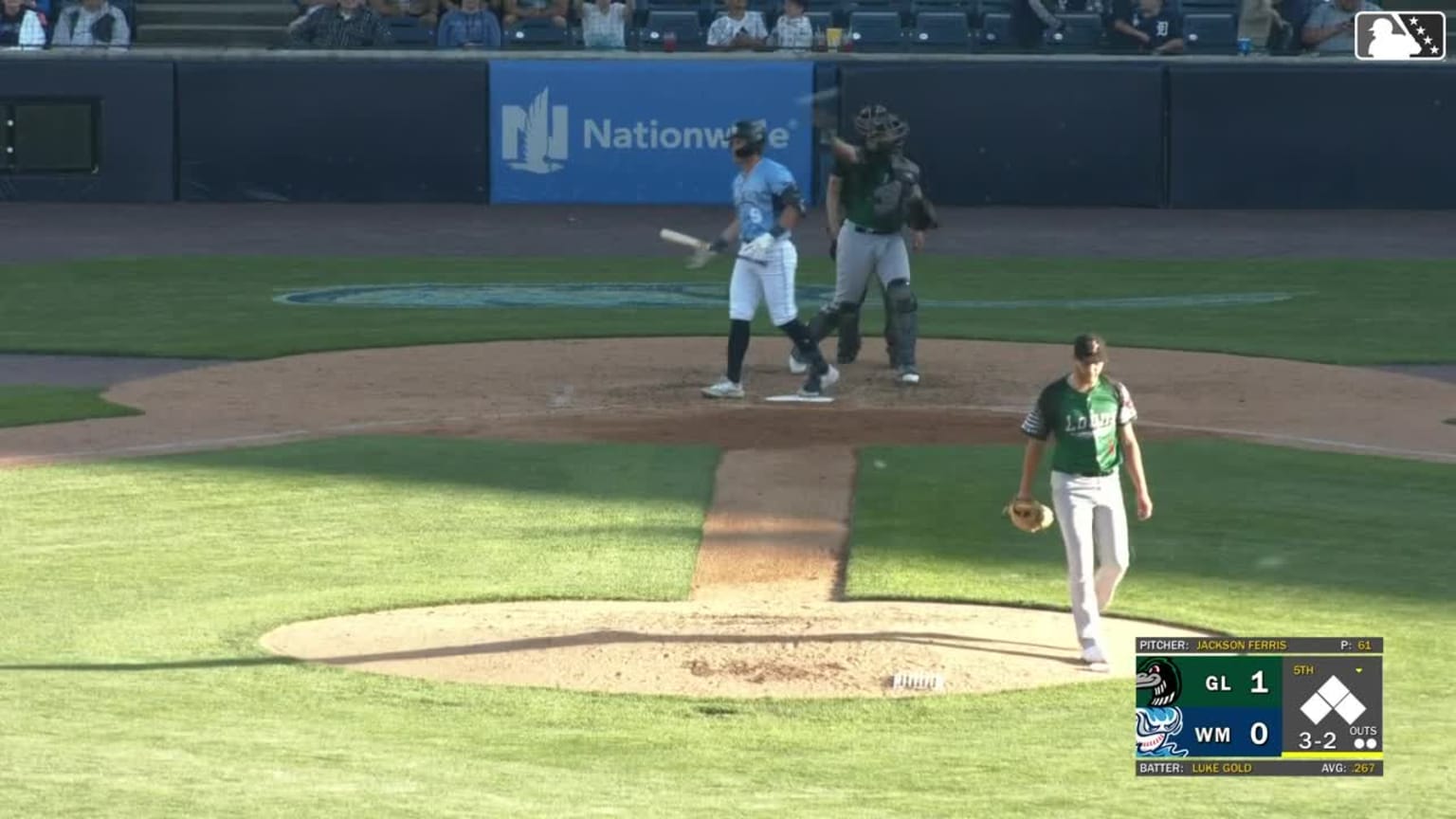 Jackson Ferris' fifth strikeout | 05/31/2024 | Los Angeles Dodgers