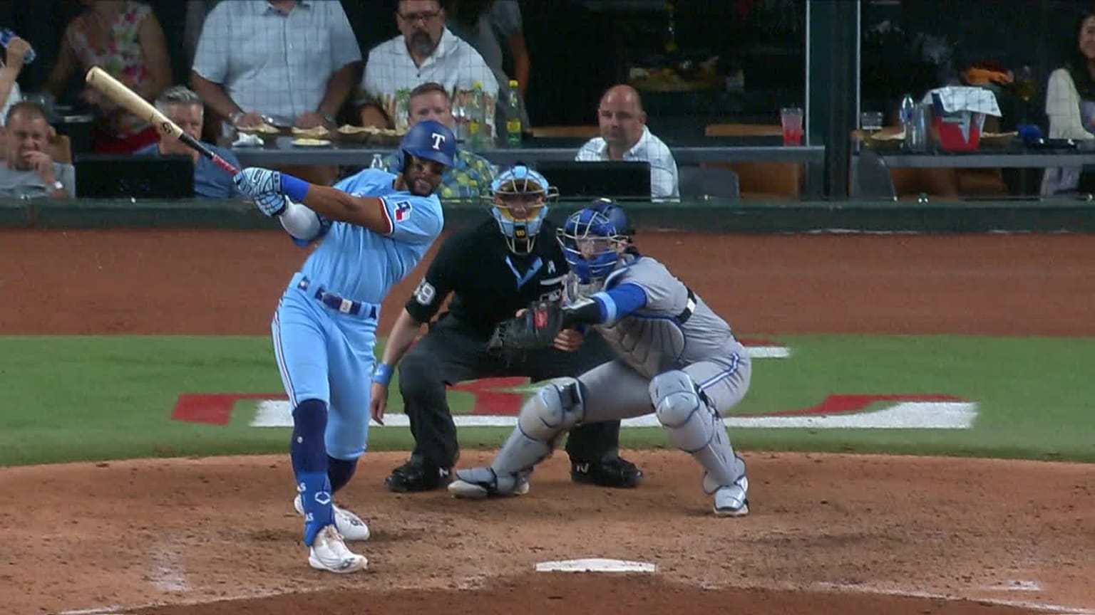 Leody Taveras' two-run HR (8) | 06/18/2023 | Tampa Bay Rays