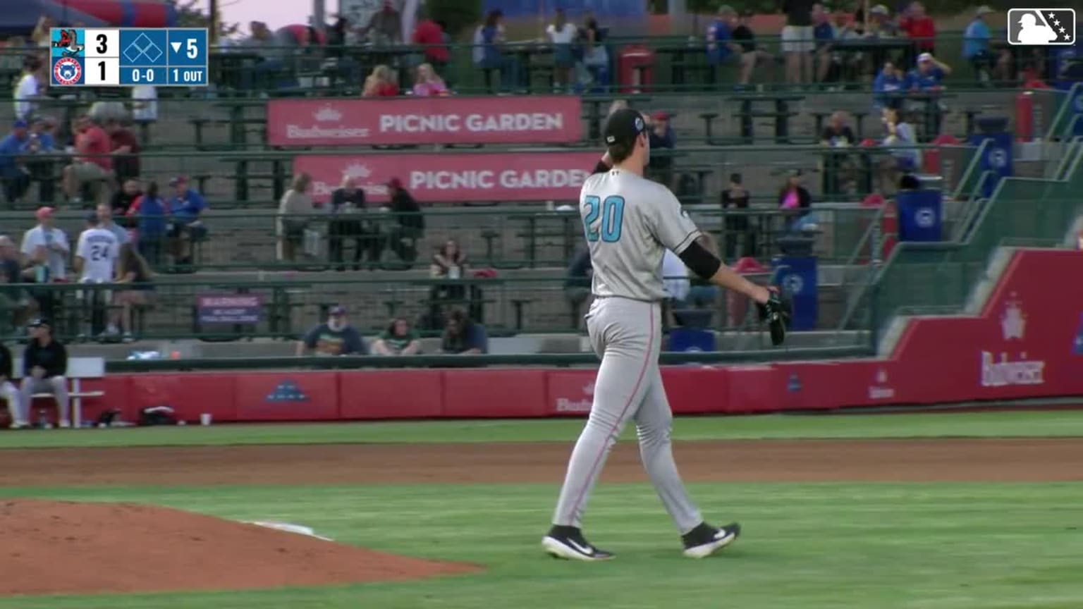 Thomas White grabs his fifth strikeout | 08/23/2024 | Miami Marlins