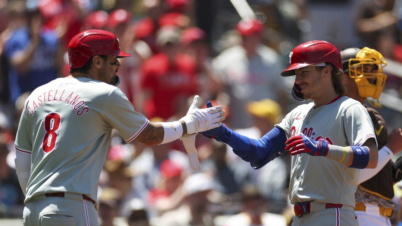 Bryson Stott's two-run homer (2) | 04/28/2024 | Philadelphia Phillies