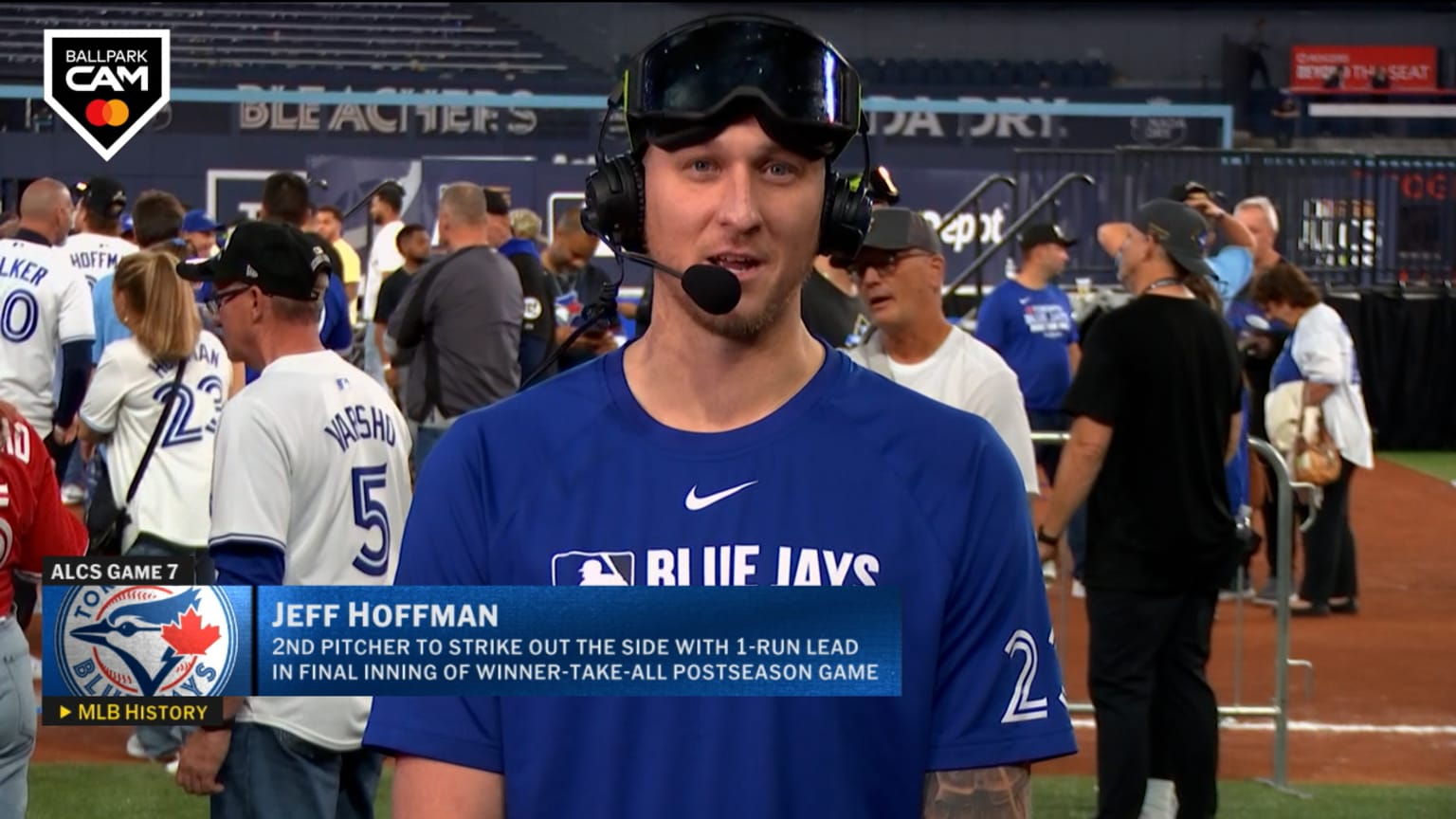 Jeff Hoffman on closing the door to advance to the WS | 21/10/2025 ...