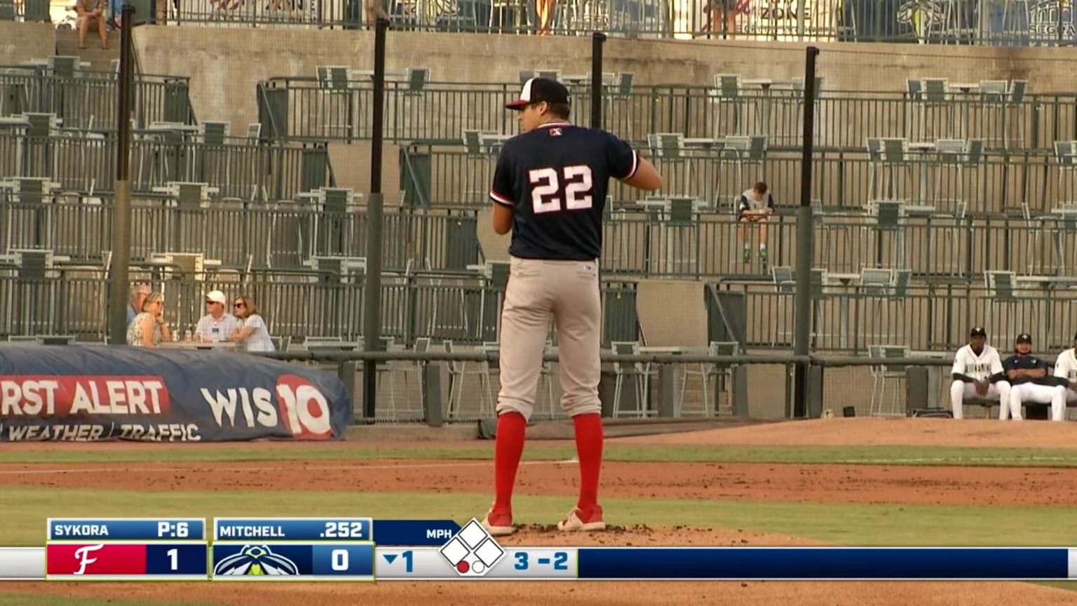 Travis Sykora racks up 10 strikeouts | 08/21/2024 | Washington Nationals
