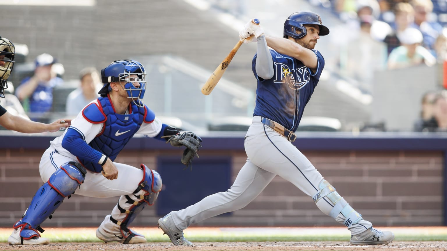 Brandon Lowe plates Alex Jackson with a single | 07/25/2024 | Tampa Bay ...