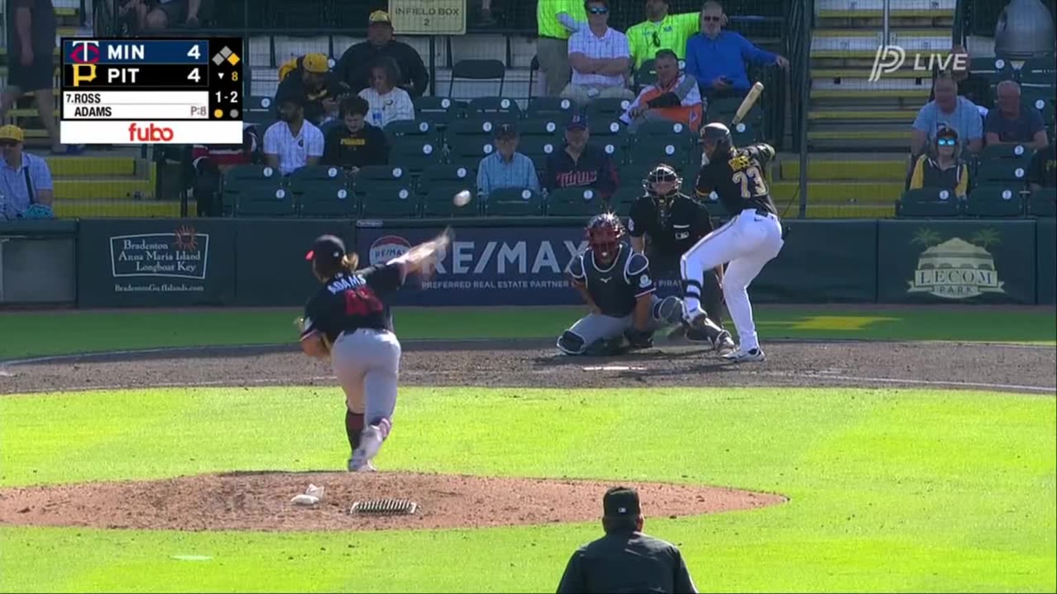Shawn Ross' go-ahead two-run home run | 02/26/2026 | Pittsburgh Pirates