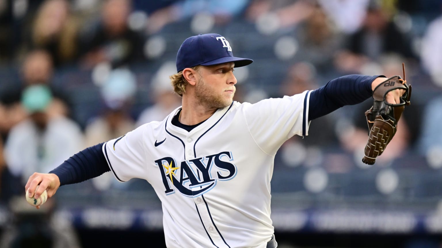 Shane Baz poncha a Kyren Paris | 08/04/2025 | Los Rays de Tampa Bay