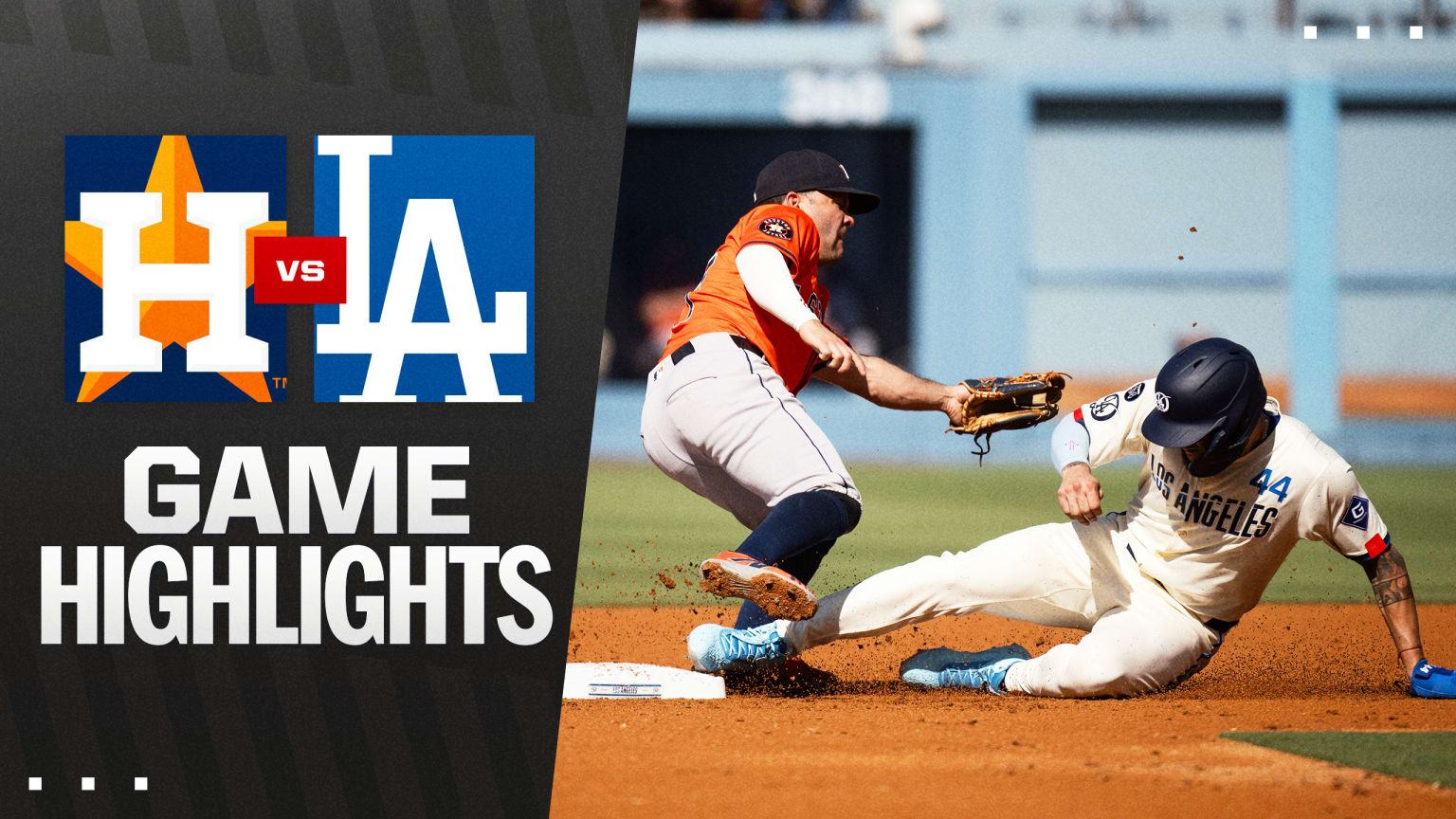 Astros vs. Dodgers Highlights | 07/05/2025 | Houston Astros