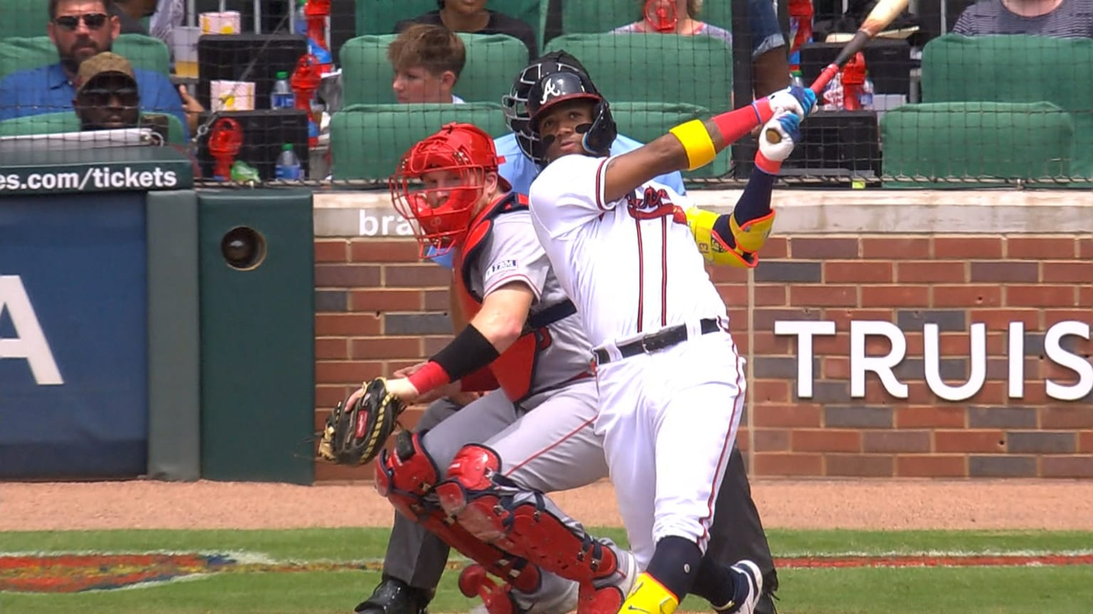 Check out Ronald Acuña Jr.'s homer using Data Viz | 08/02/2023 ...
