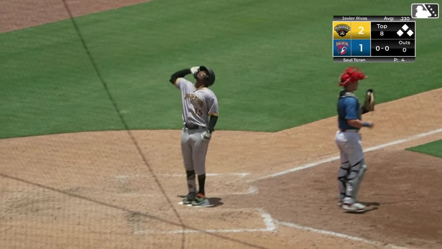 Shalin Polanco's solo homer | 06/26/2024 | Pittsburgh Pirates