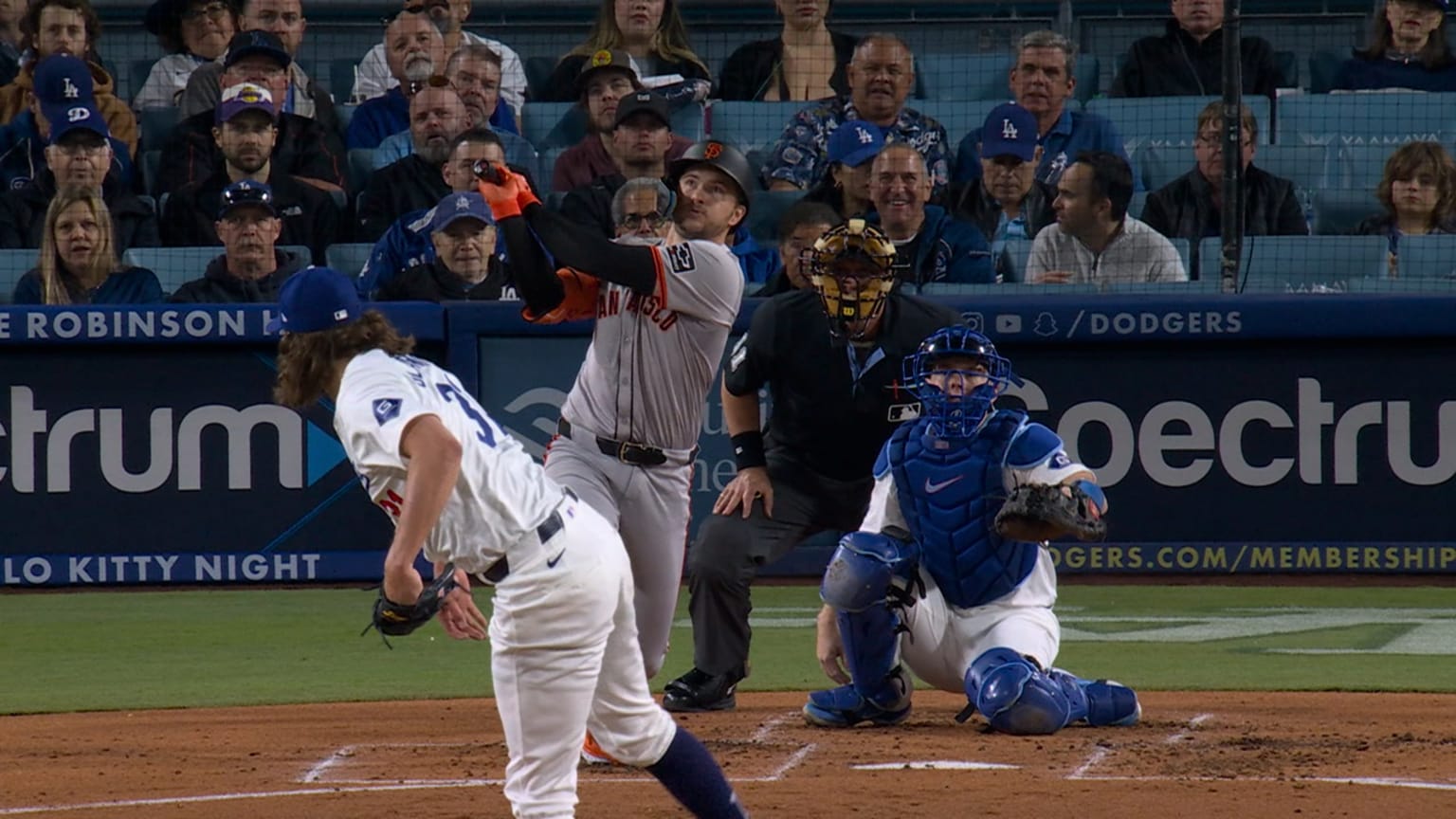 Patrick Bailey la bota por el jardín derecho | 03/04/2024 | Los ...