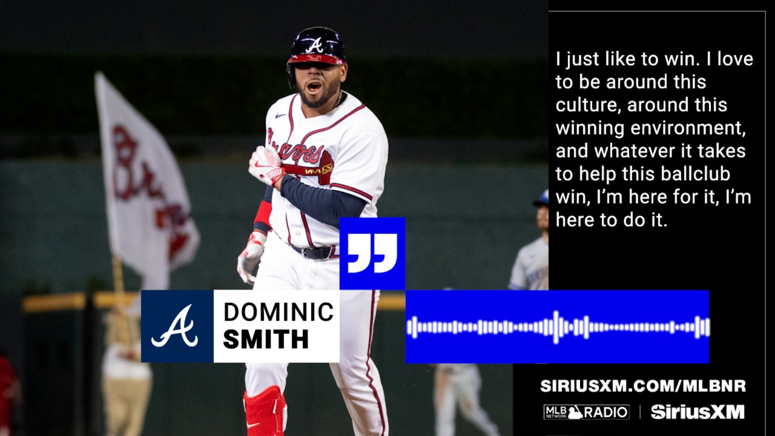 Dominic Smith on Braves' clubhouse culture, more | 05/29/2026 | MLB.com