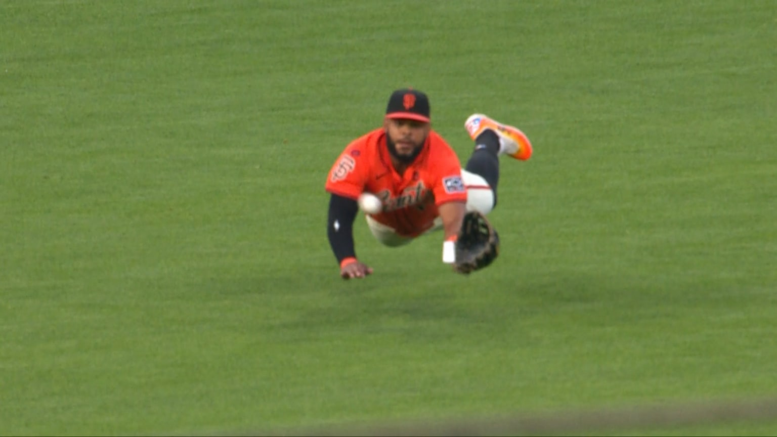 Heliot Ramos se lanza y captura | 12/07/2024 | Los Gigantes de San ...