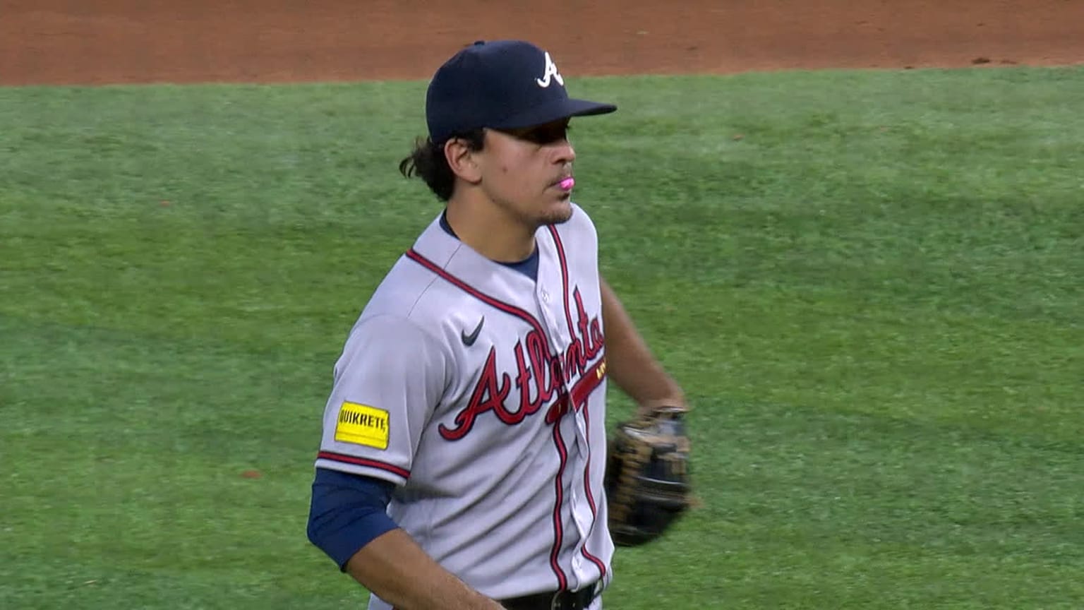 Nicky Lopez takes over on the mound for the Braves | 09/17/2023 ...