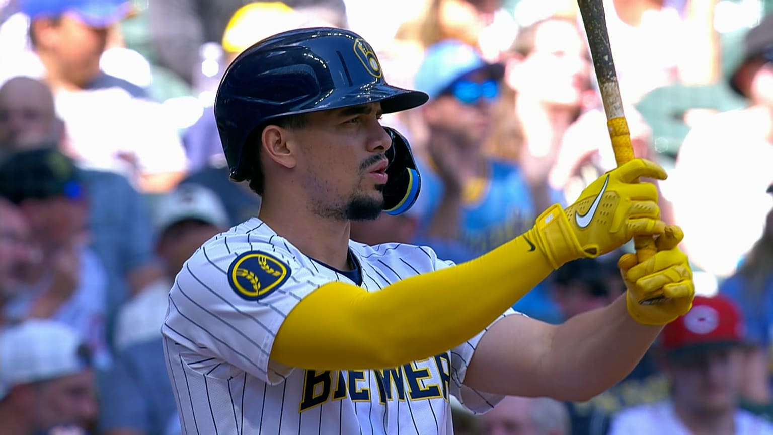 Willy Adames' RBI single | 08/11/2024 | Milwaukee Brewers