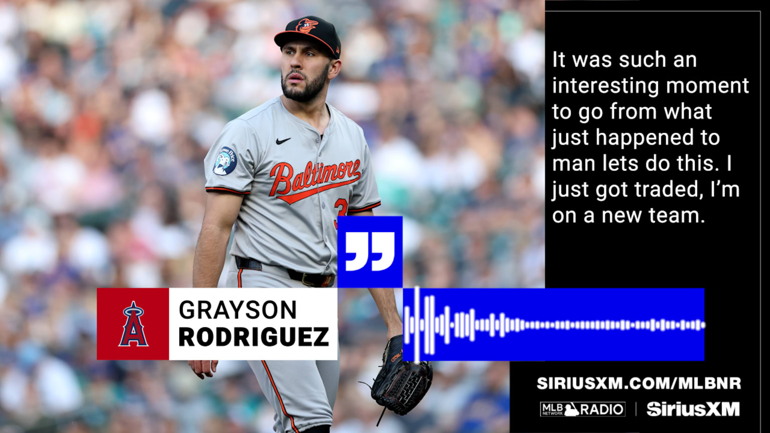 Grayson Rodriguez on being traded to the Angels | 01/13/2026 | Los ...