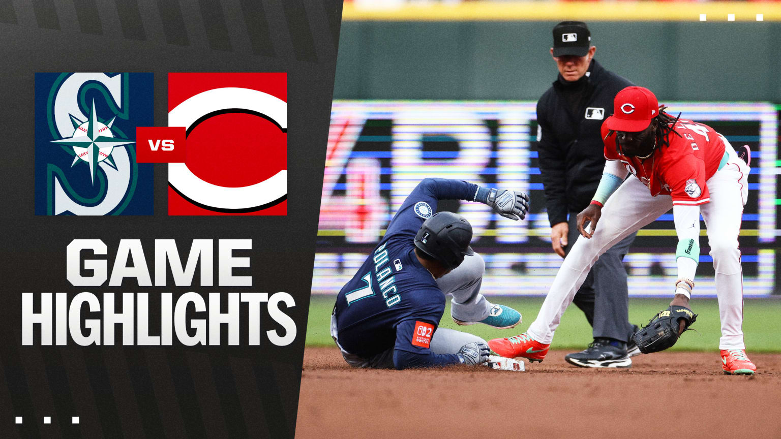 Mariners vs. Reds Highlights | 04/16/2025 | Seattle Mariners