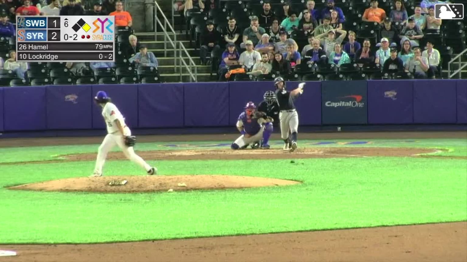 Dom Hamel's fifth strikeout | 07/12/2024 | New York Mets