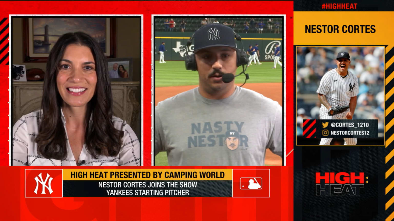 Nestor Cortes on his journey to the Major Leagues | 10/04/2022 | New ...