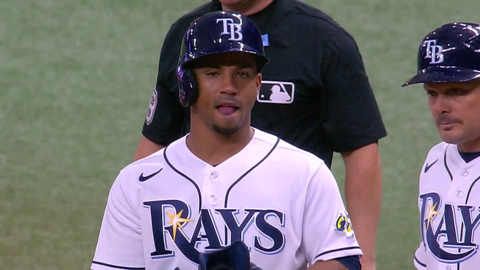 Francisco Mejía singles in the bottom of the 3rd | 04/01/2023 | Tampa ...