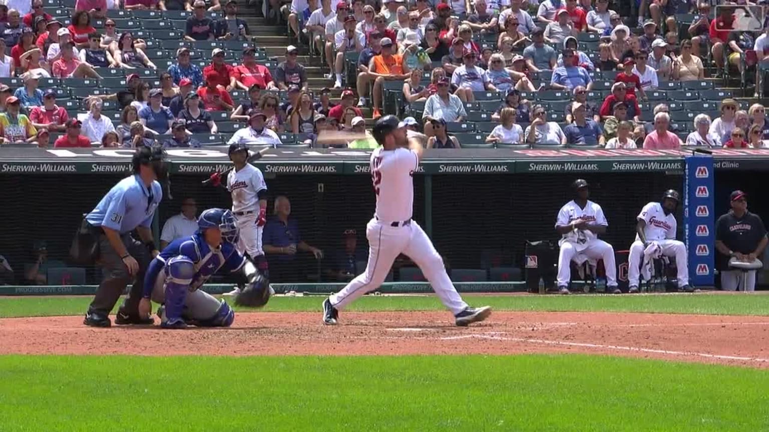 David Fry hits a two-run home run to left field | 07/26/2023 ...