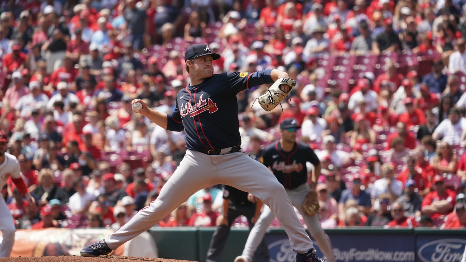 Bryce Elder strikes out Will Benson | 08/01/2025 | Atlanta Braves