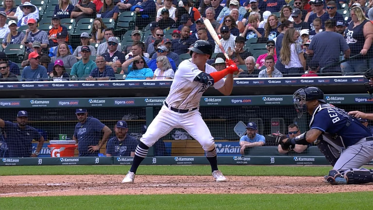 Kerry Carpenter da 3 hits y remolca 2 contra los Rays | 06/08/2023 ...