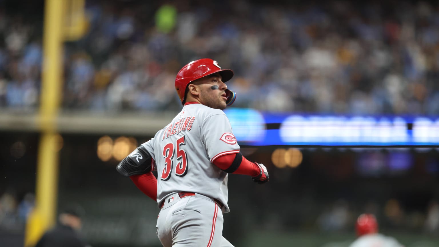 Jose Trevino's two-run home run | 04/05/2025 | Cincinnati Reds